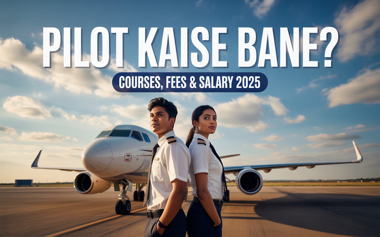 Pilot Kaise Bane In India 2025 – Eligibility, Courses, Fees & Career ...