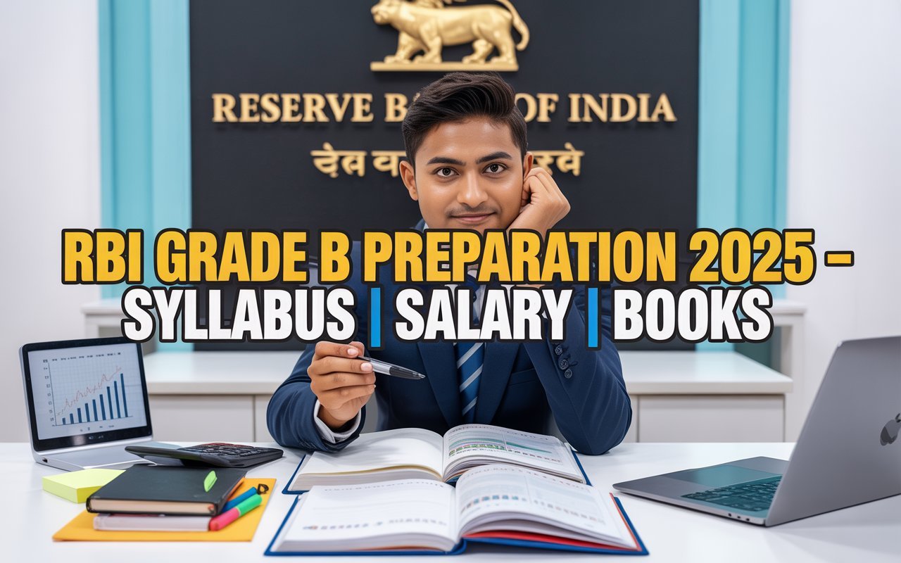RBI Grade B Officer Preparation 2025 – Syllabus, Books & Salary Guide ...